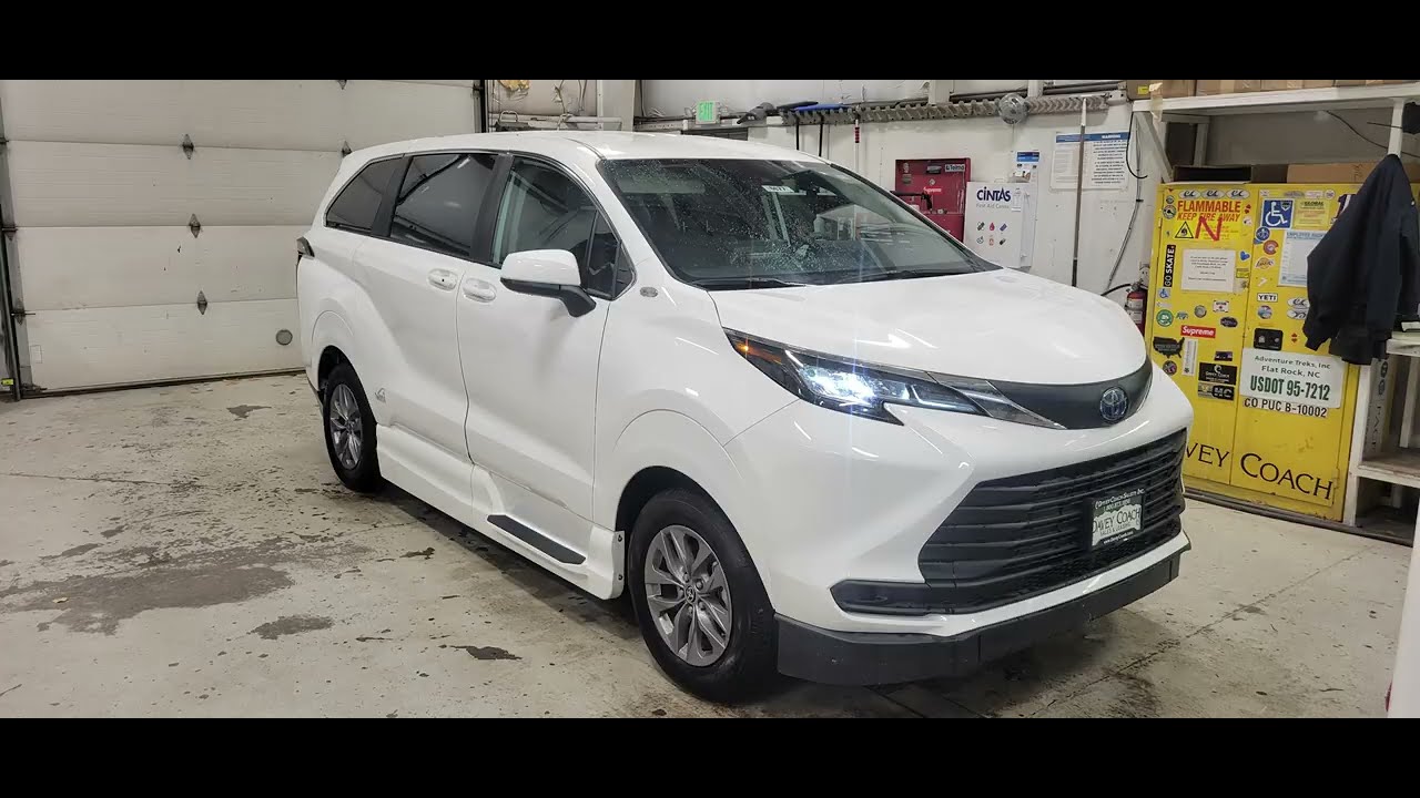 2022 Toyota Sienna VMI Wheelchair Ramp Tutorial - YouTube
