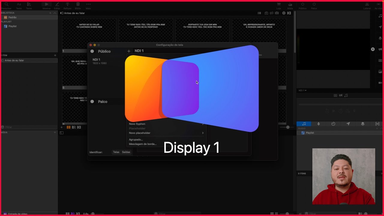 CURSO DE PROPRESENTER 7 - 01 Configurando Monitores de Saída | IGREJA ...
