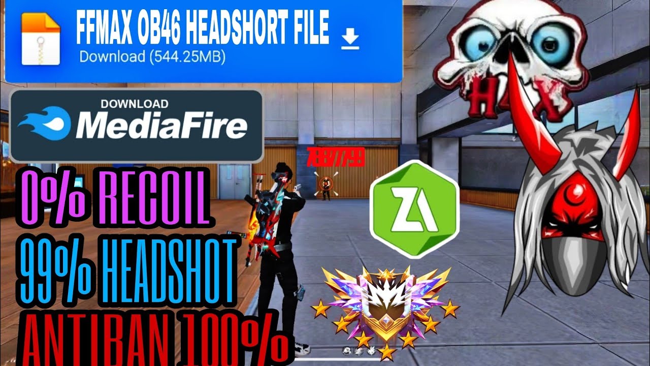 OB46 | Auto headshot config file free fire aimbot+aimlock | Antiban ...
