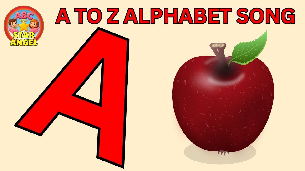 Phonics Song with TWO Words ABC Song for Toddlers Music A to Z Alphabet ...