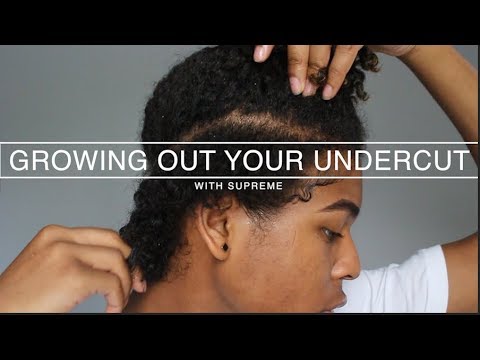 Everything You NEED To Know About Growing Out Your Undercut - YouTube