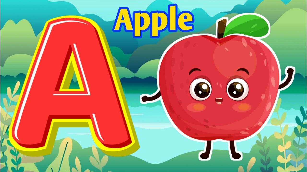 🎶ABC Cartoon Nursery Rhymes | Alphabet Learning Song for Toddlers | A ...