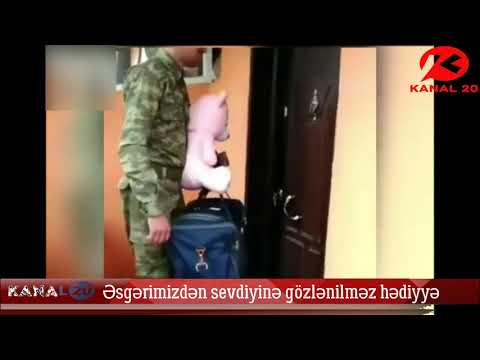 ƏSGƏRİMİZDƏN SEVGİLİSİNƏ SURPRİZ - Duygusal anlar hər kəsi ağlatdı