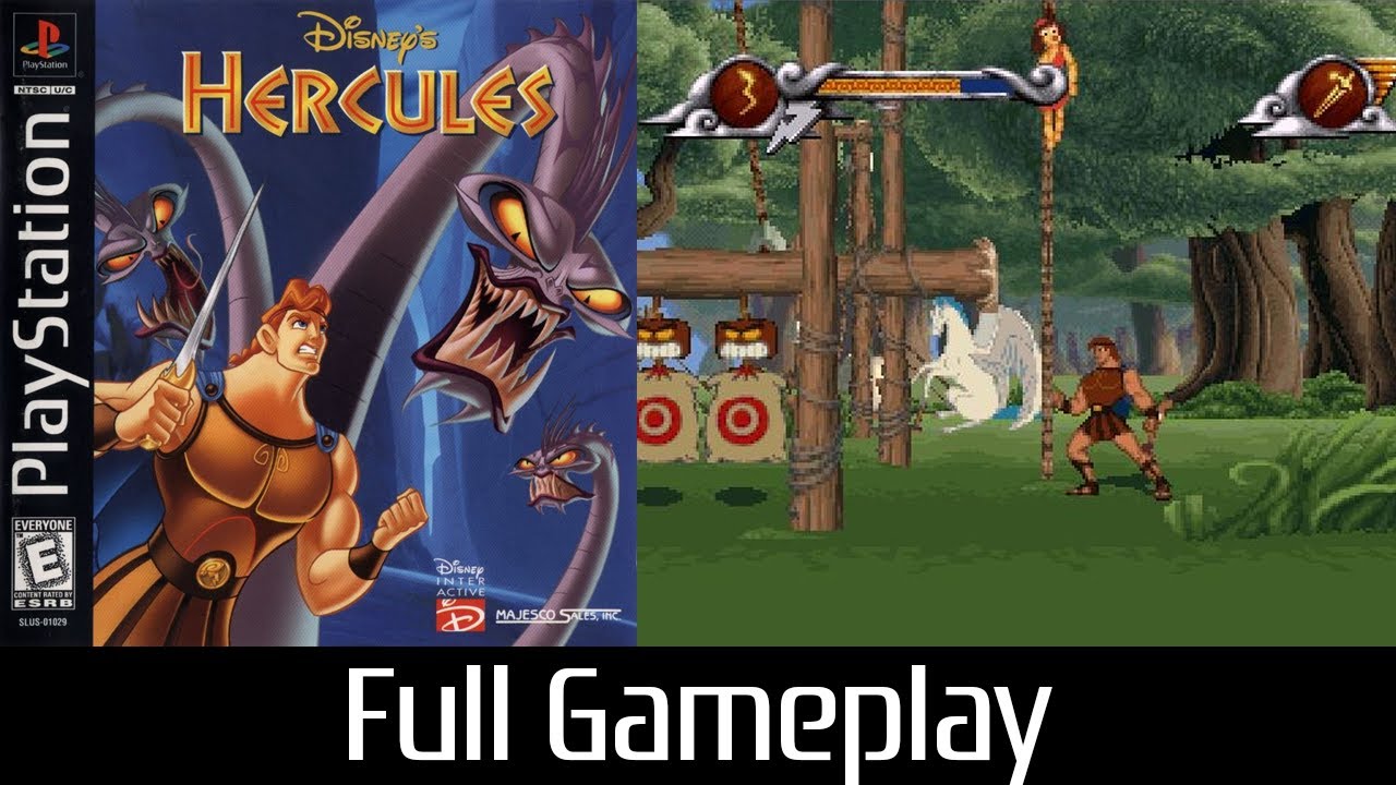 [PS1] Disney's Hercules - FULL GAMEPLAY NO COMMENTARY - YouTube