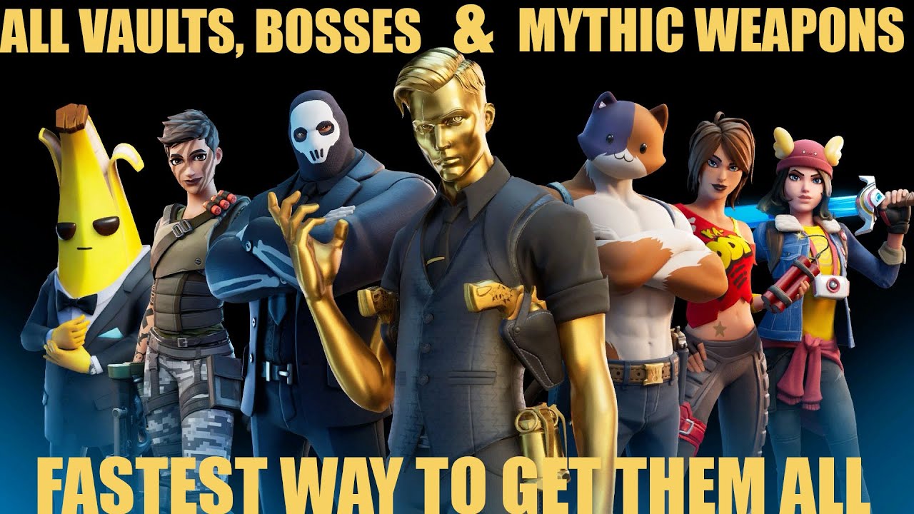 Fortnite Season 2 Chapter 2: All Mini Bosses, Vault locations and ...