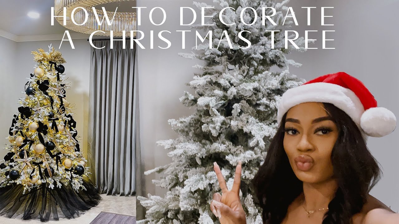 VLOGMAS EP1 | HOW TO DECORATE YOUR CHRISTMAS TREE LIKE A PROFESSIONAL ...