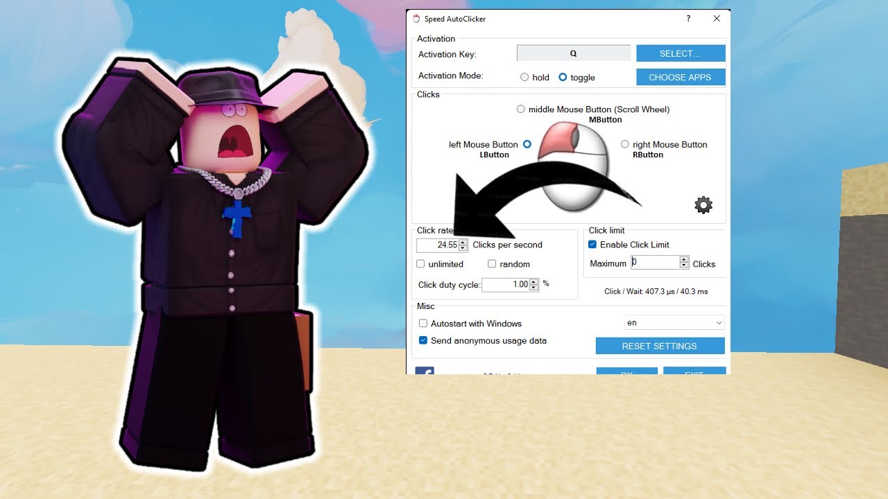 the best cps inf combo (roblox bed wars) - YouTube
