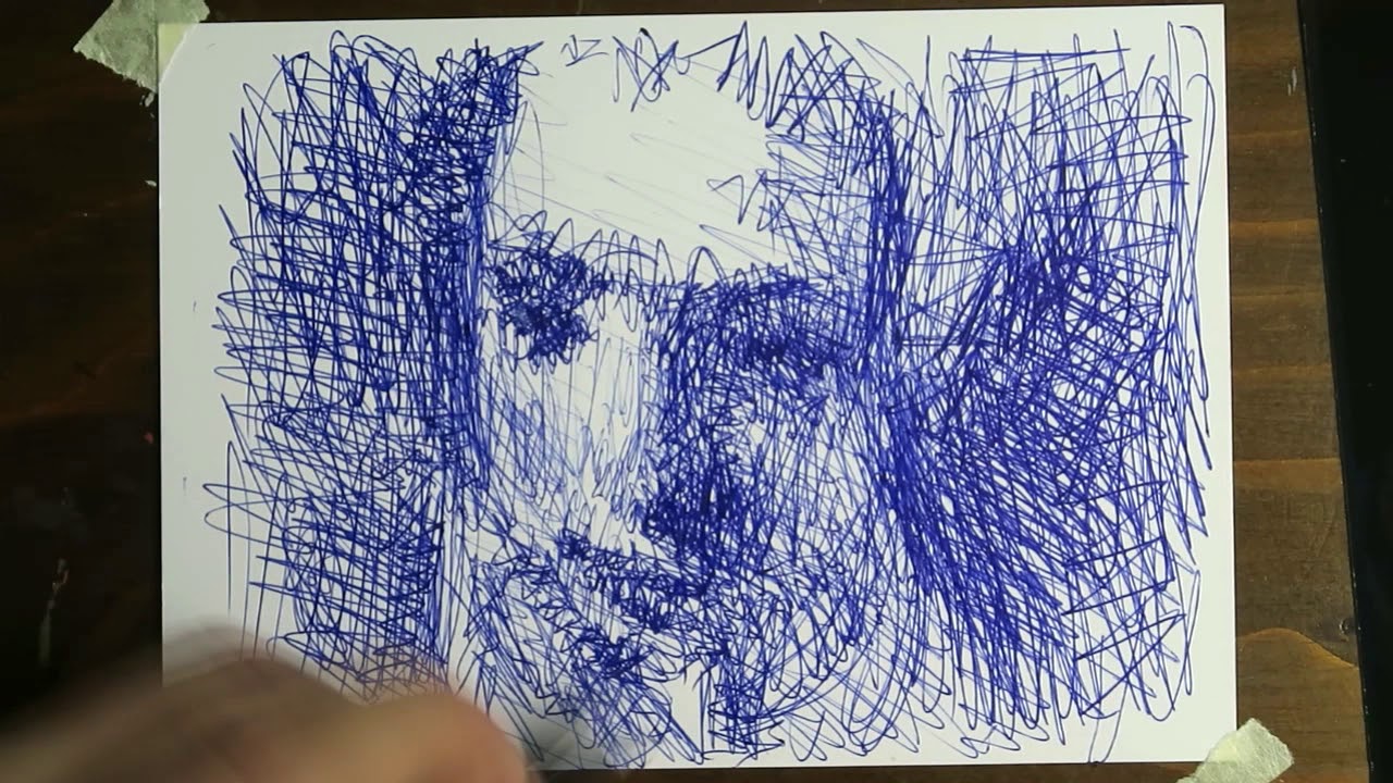 How to scratch and scribble - Drawing after Nicolaes Maes - Timelapse ...