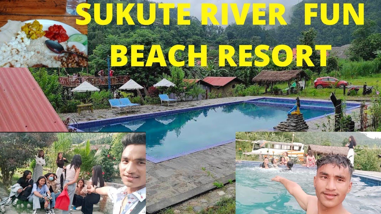SUKUTE RIVER FUN BEACH RESORT vlog 🥰🥰🙏please support me like and ...