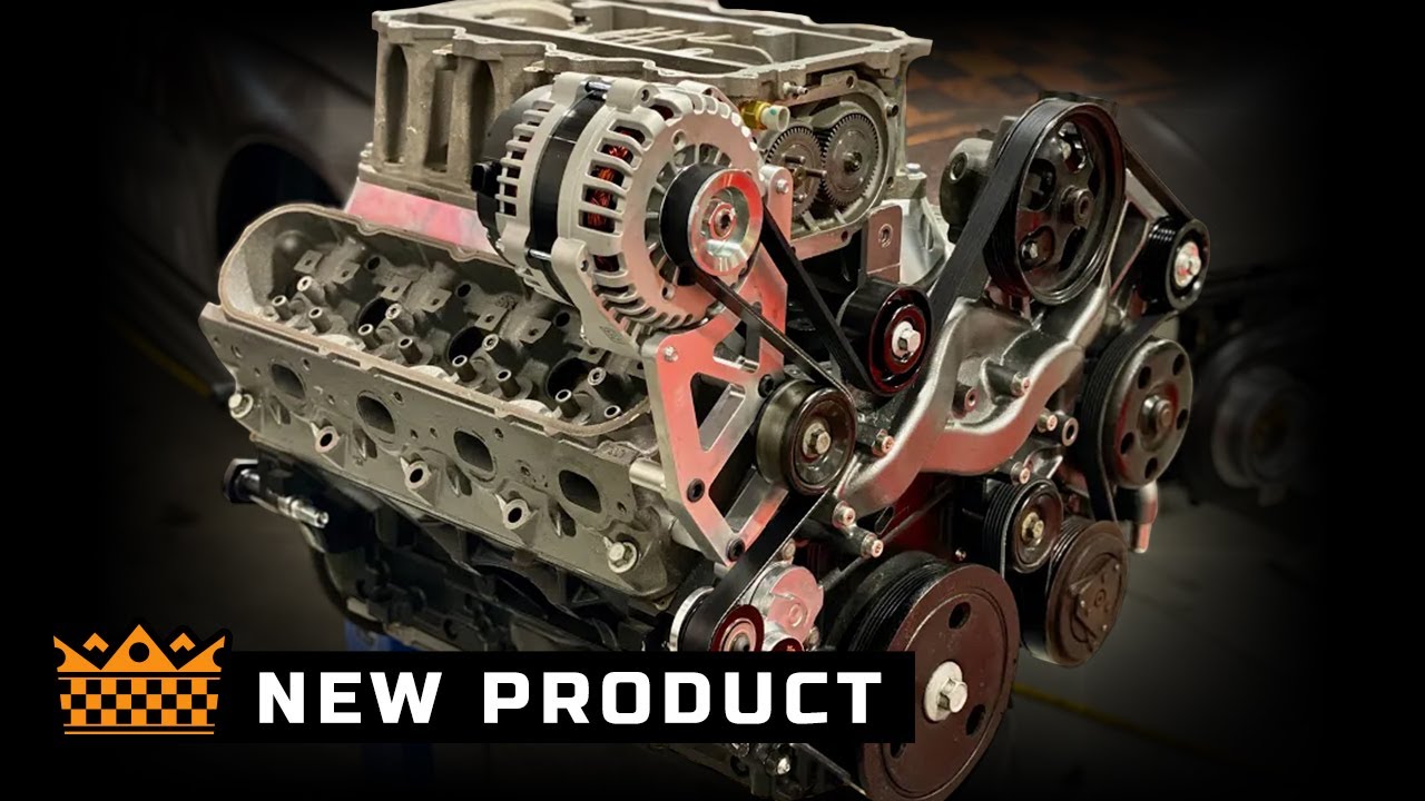 New Product: Billet Alternator Conversion Bracket for the LS4 - YouTube