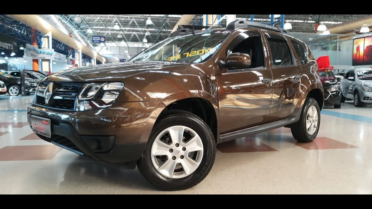RENAULT DUSTER 1 6 DINAMIQUE 2018 MARROM - YouTube