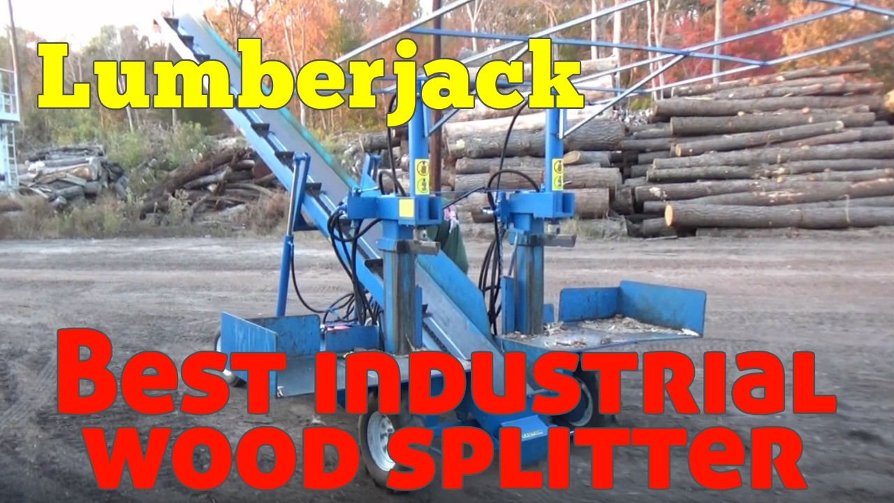Monster Log Splitter With A 3000-Pound Log Lift Self-Propelled With 15 ...