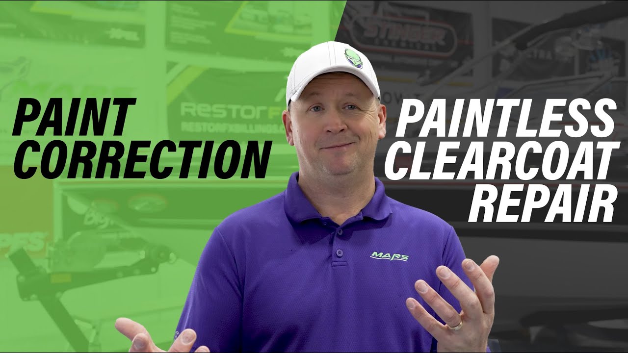 Paint Corrections versus Paintless Clearcoat Repair - YouTube