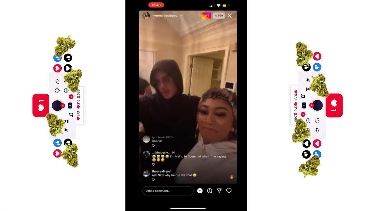 BRITTANY KIANA AND NICKGET2IT IG LIVe with AJSOWAVEY, RF.DBANDZ - YouTube