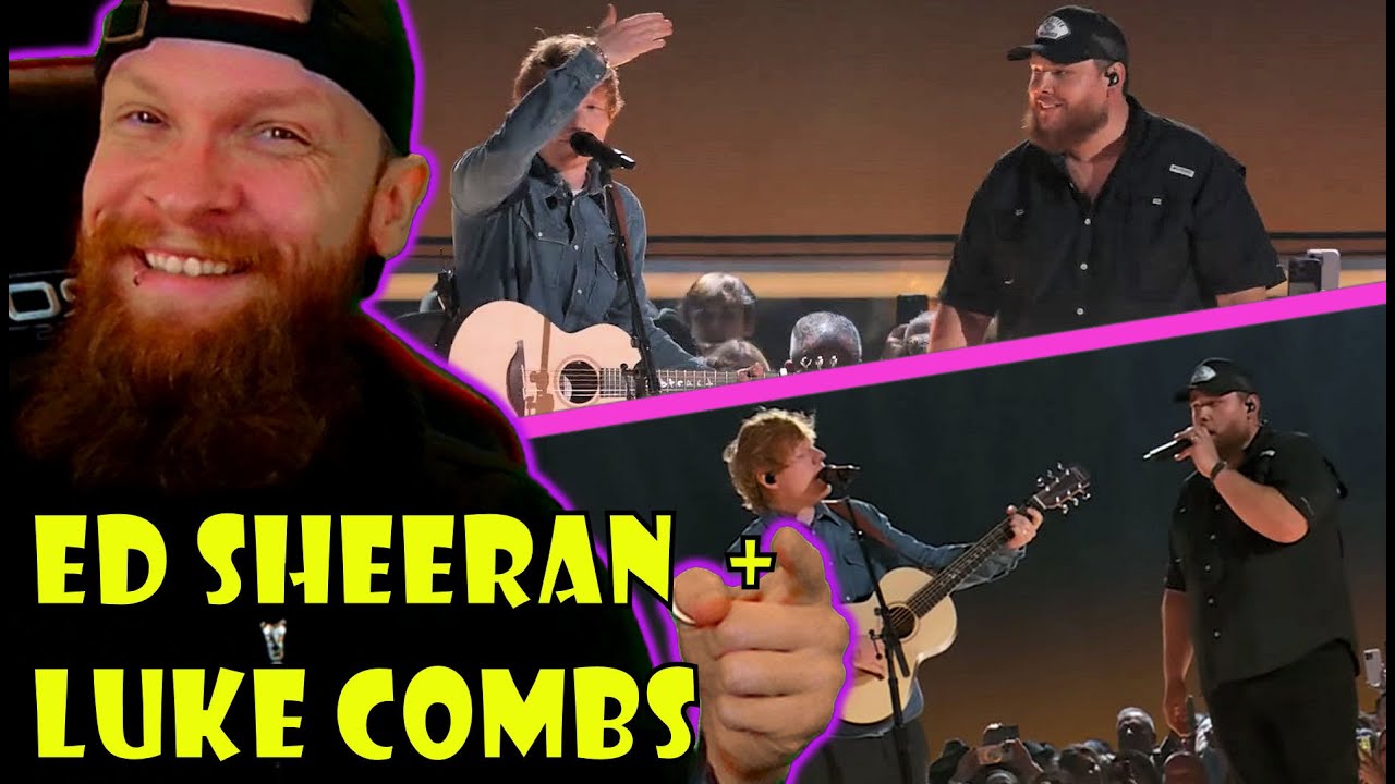 Ed Sheeran Life Goes On ft Luke Combs live Reaction - YouTube