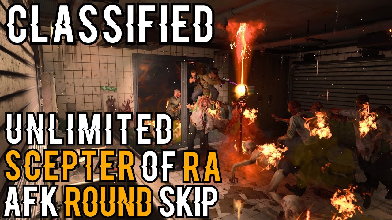 BO4 Zombie Glitches: Unlimited Scepter Of Ra AFK Round Skip On ...