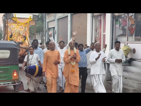 Srila Bhakti Prem Swami Maharaj Arrival ll 12th march 2025 ll ISKCON ...