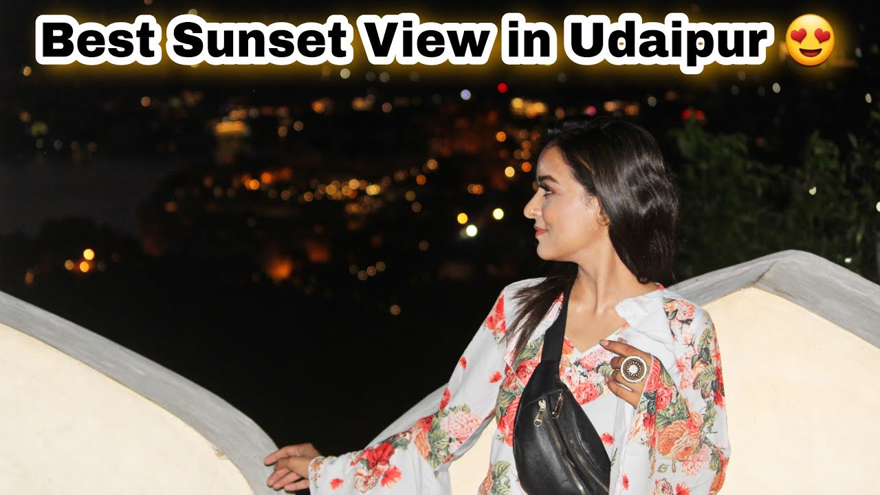 Pichola Lake View by Ropeway😍 | sunset point📍 Udaipur #udaipurseries # ...