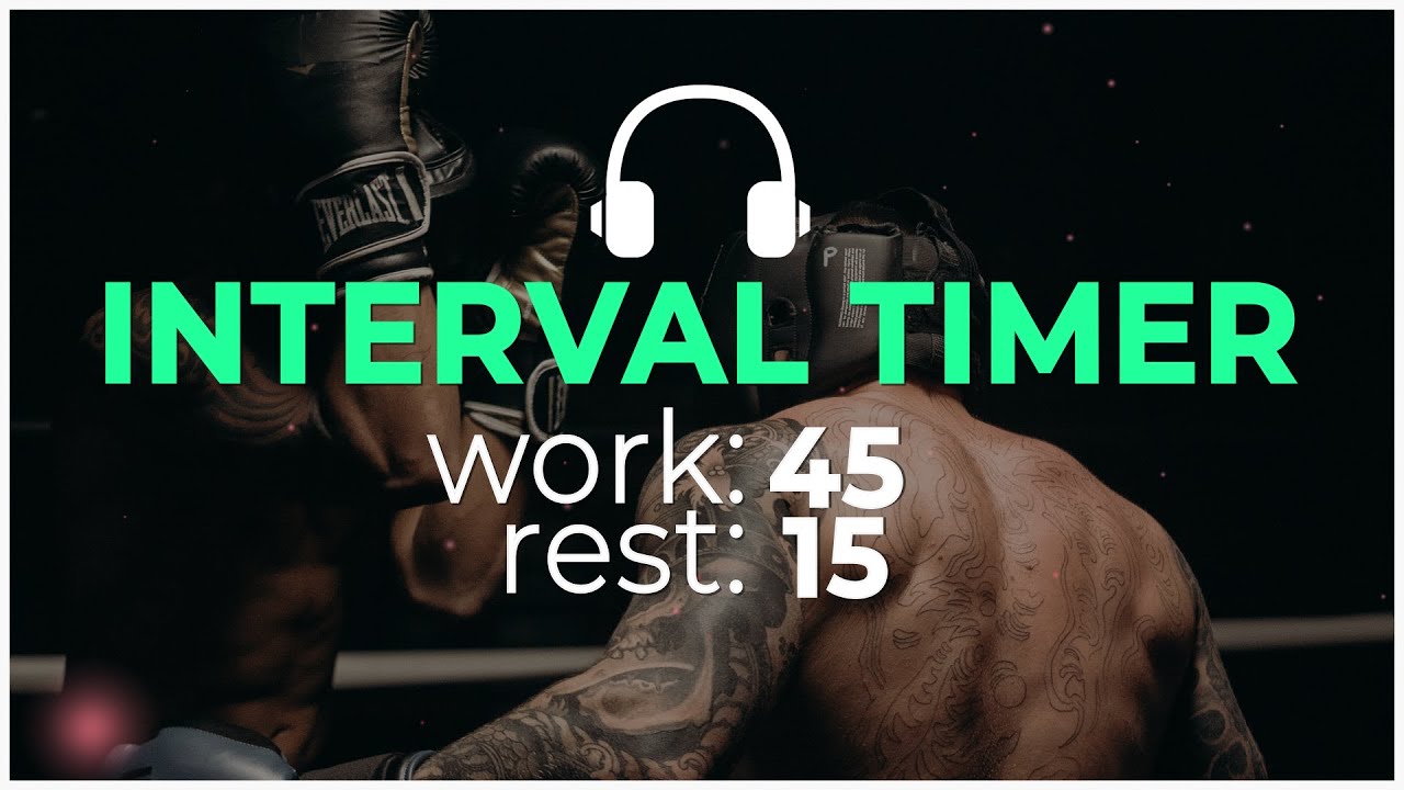 My 45/15 interval training with Music - YouTube