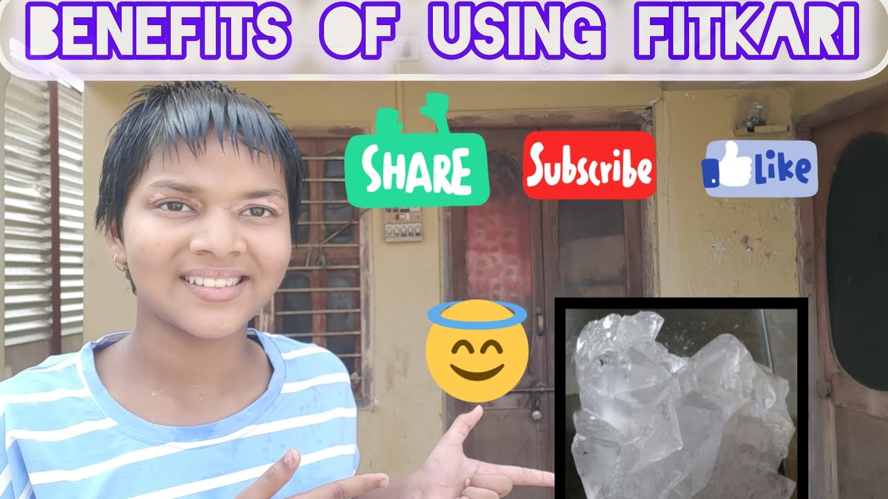 benefits of using fitkari ( The merical stone ) 🍙 - YouTube