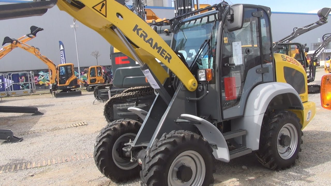 Kramer 5055 Wheel Loader (2023) Exterior and Interior - YouTube
