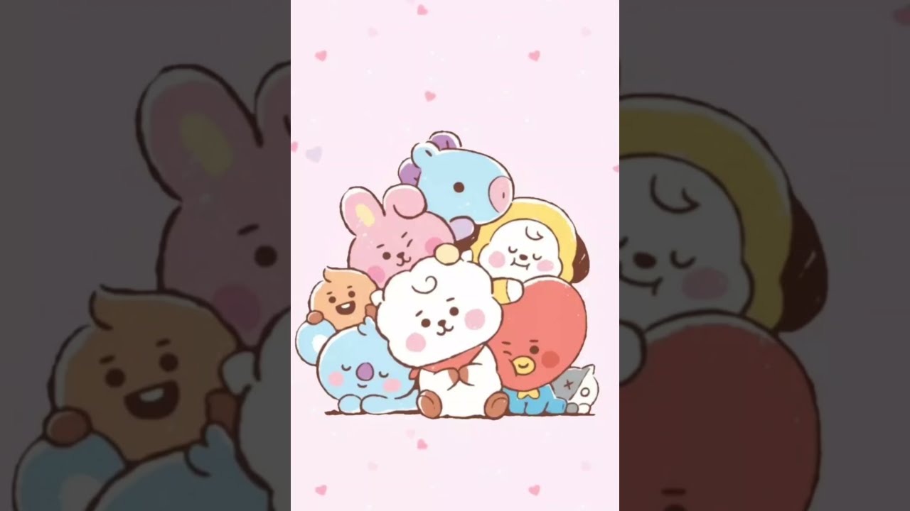 BT21 BTS|Kim Namjoon, Kim Seokjin, Min Yoongi,Jung Hoseok, Park Jimin ...