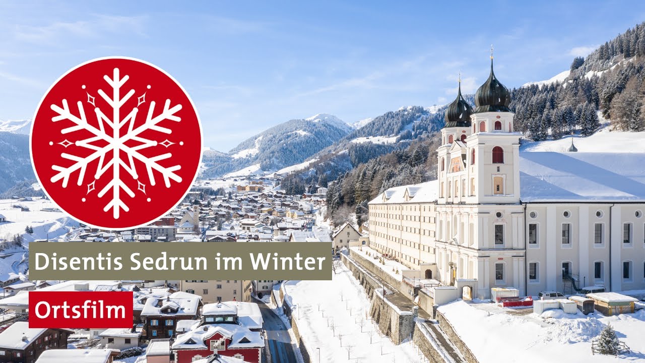 Ortsfilm Disentis Sedrun Winter - YouTube
