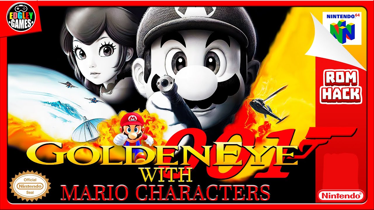 GoldenEye with Mario Characters v3.17 (N64) - Hack of GoldenEye 007 🎮 ...