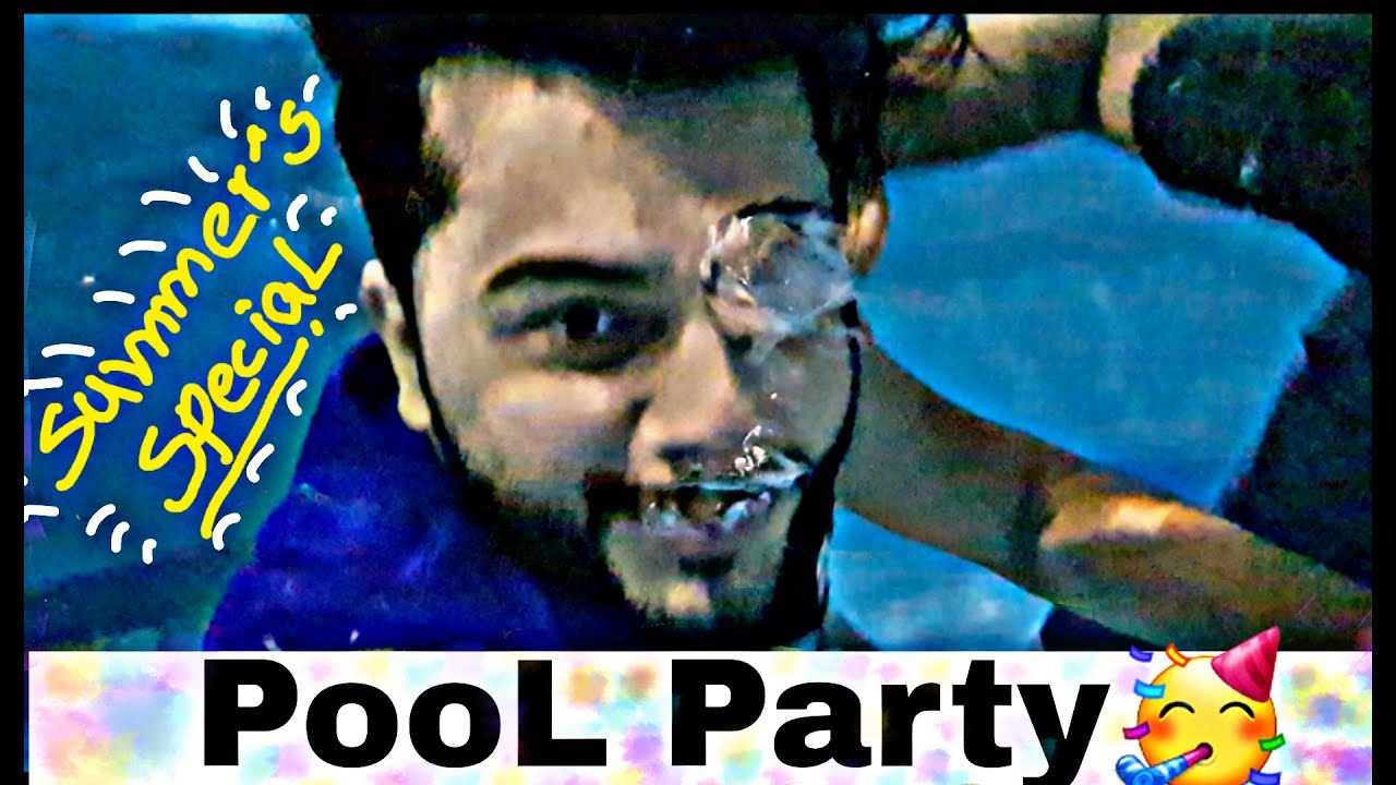 PooL party story | full of fun | summer's special - YouTube