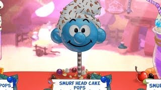 Smurfs Bakery | Smurf Head Cake Pops | Cooking Video for Kids Children ...