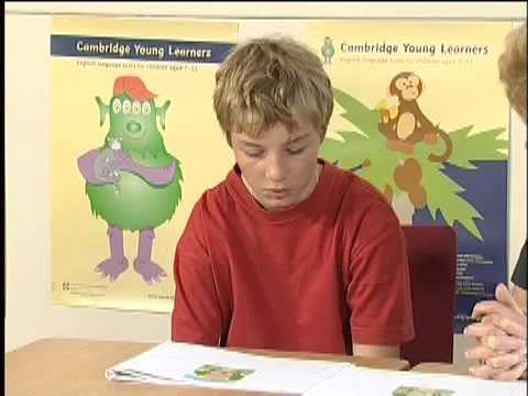 Cambridge English YLE FLYERS Speaking part 2 - YouTube