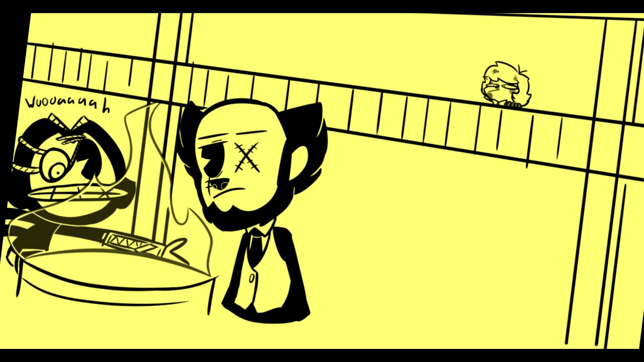 Chapter 4 was scary....[BATIM COMIC DUB] COMIC BY Watery-Flame - YouTube