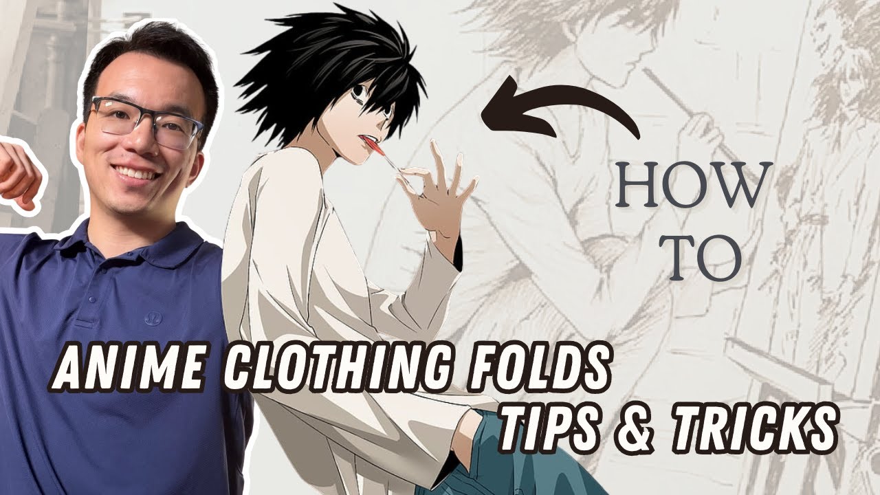 HOW TO DRAW anime style clothing | Beginner Friendly | 新手绘画 - YouTube