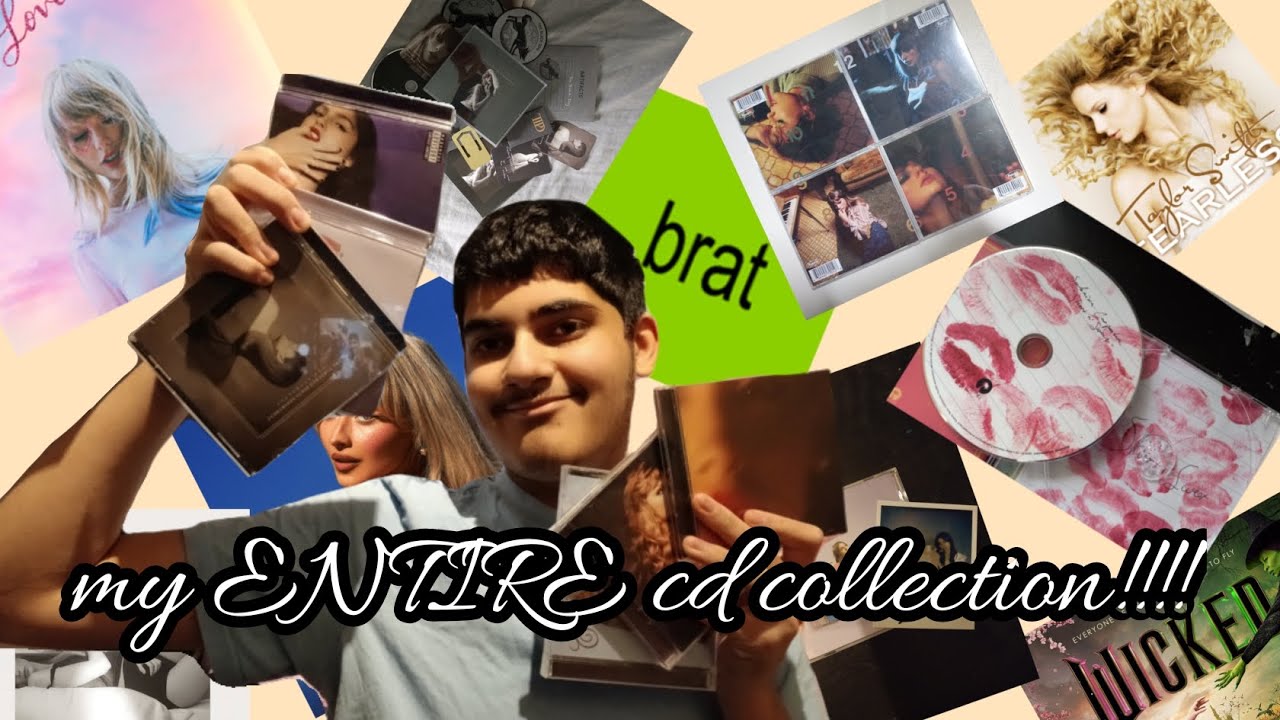 My updated cd collection - YouTube
