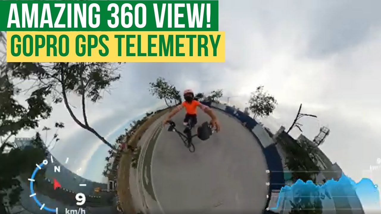 Amazing 360 View ! | GoPro MAX GPS Telemetry - YouTube