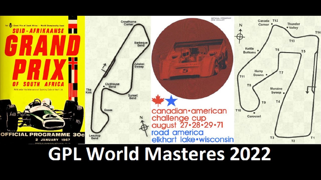 GPL World Masteres Live from Kyalami and Road America - crowning the ...