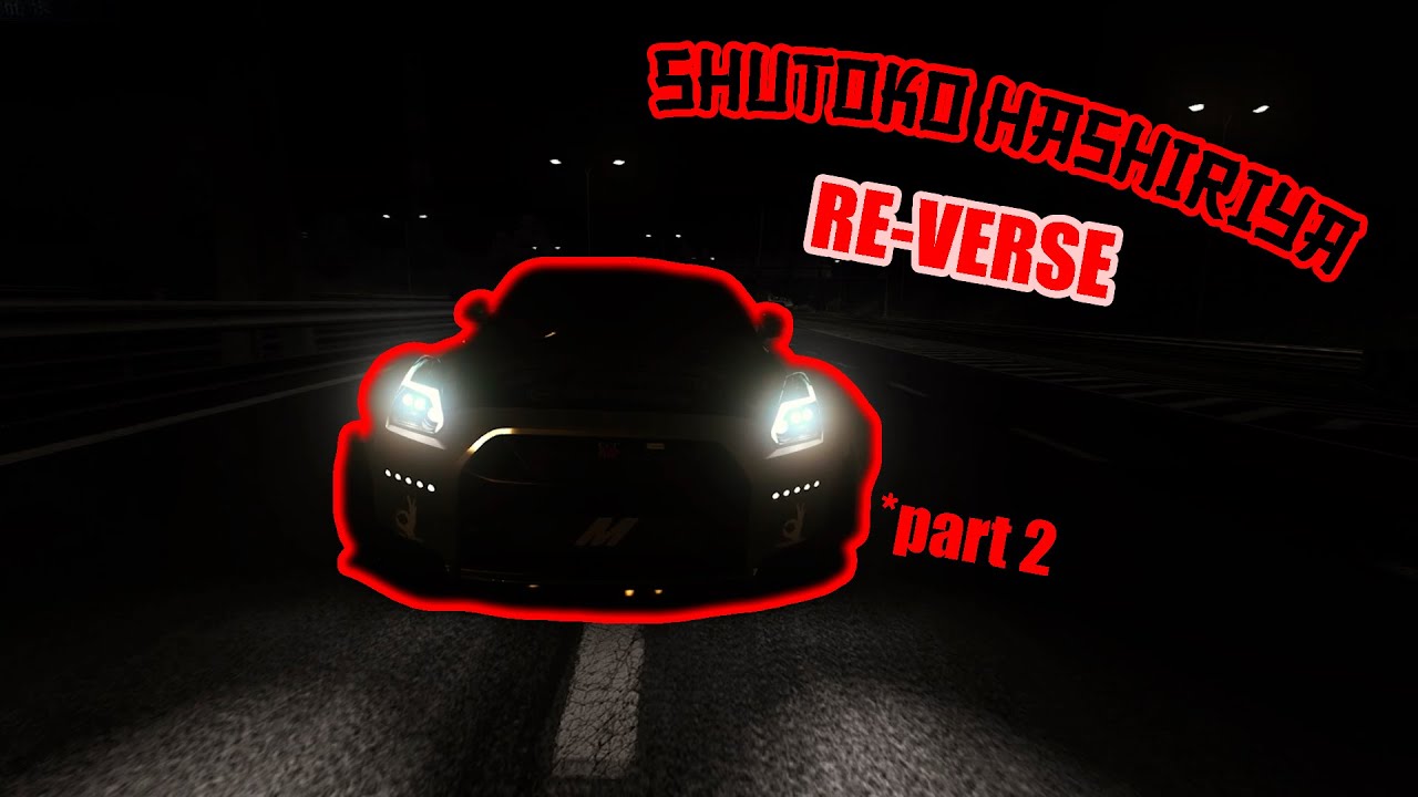 GTR R35 Shutoko hashiriya Re-verse (part 2) #assettocorsa # ...
