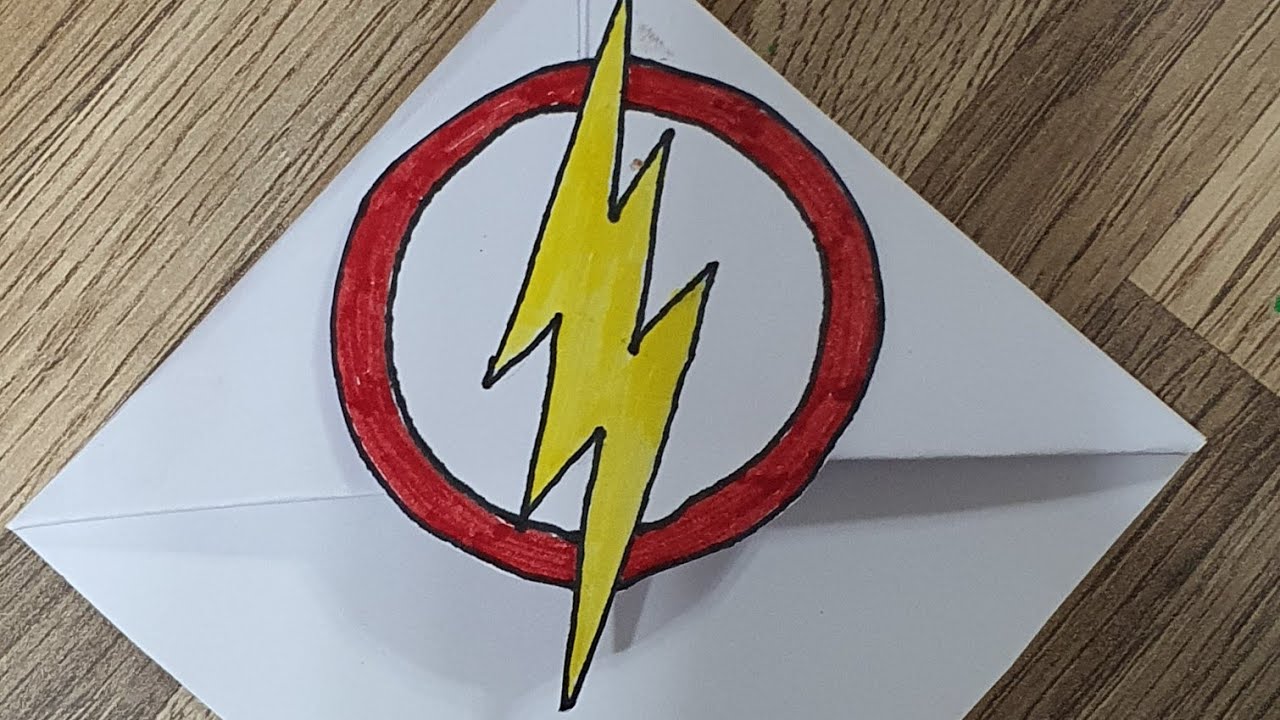 Easy Bookmark ll Superhero Flash ll Easy Paper Crafts - YouTube