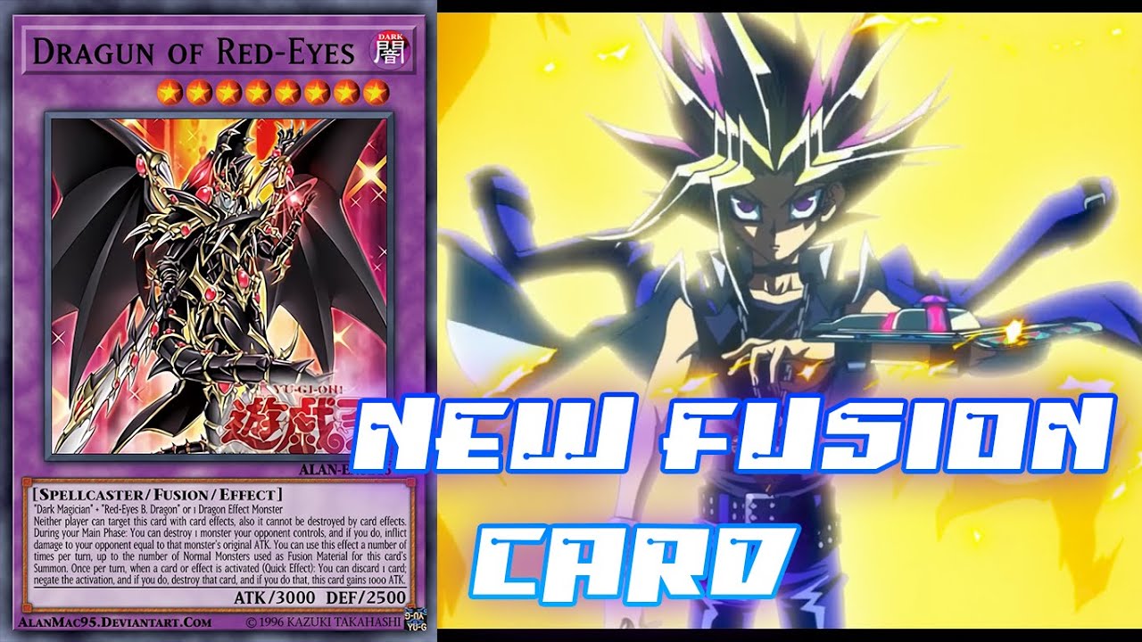 Dragun Of Red-Eyes! Dark Magician Deck, New Fusion Card!! - YouTube