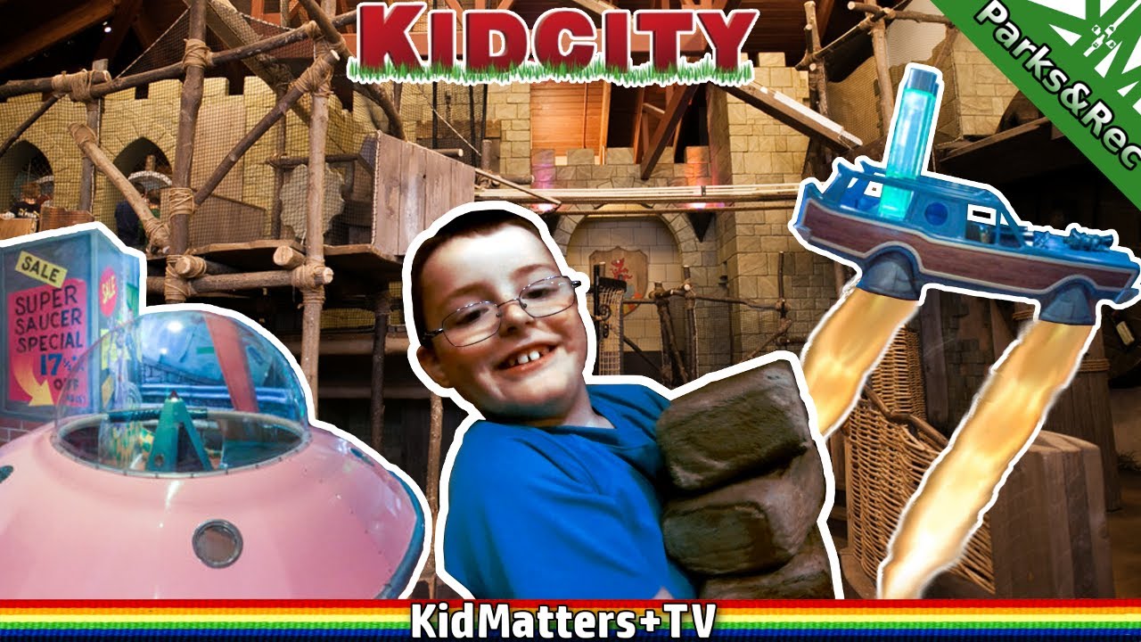 Brick Wall Destroyed! KidCity CHILDREN's MUSEUM Fun Indoor Play Area ...
