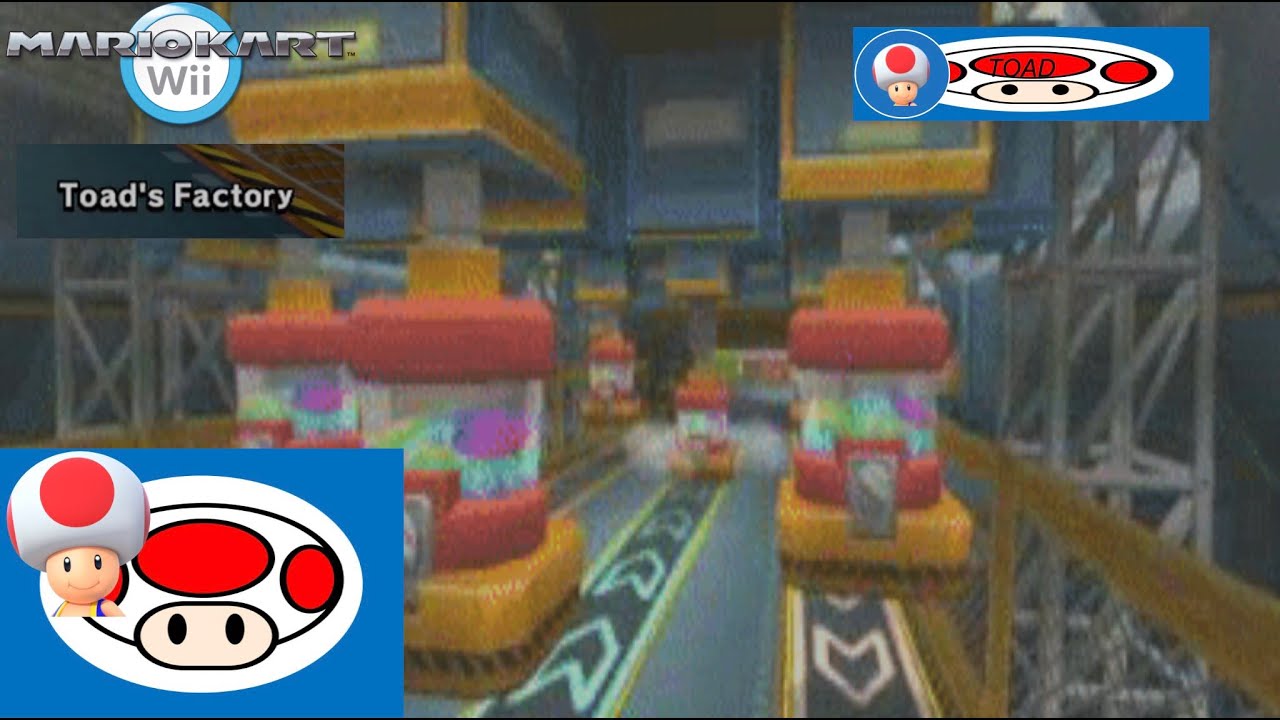 Mario Kart (Wii) Toad's Factory - YouTube