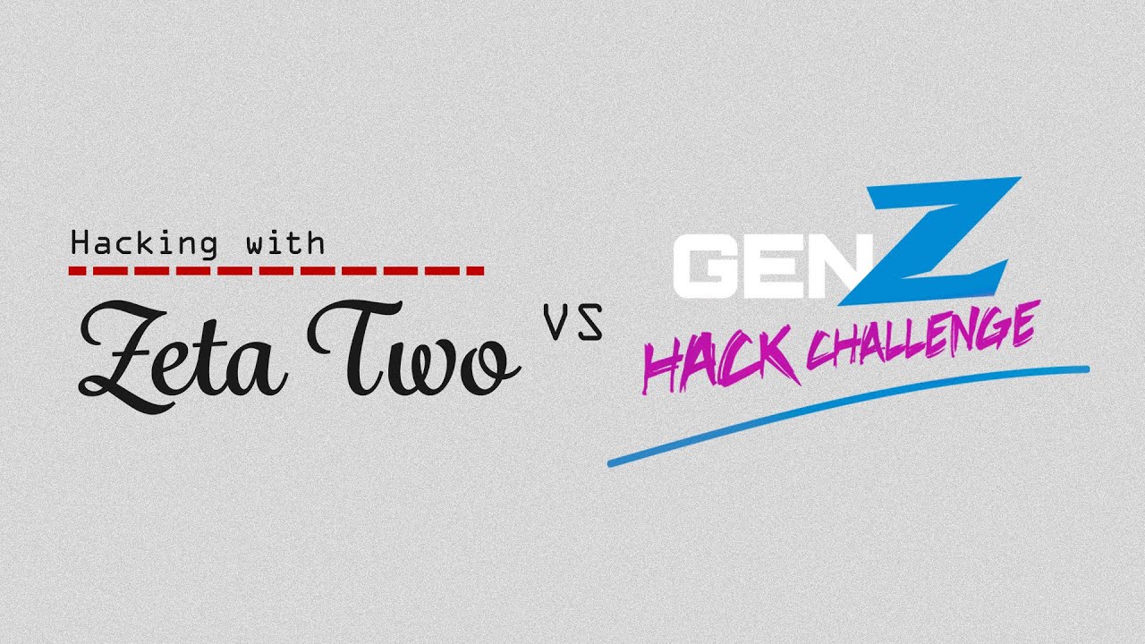 Blind solving the 2021 Gen Z Hack Challenge - Part 2 - YouTube