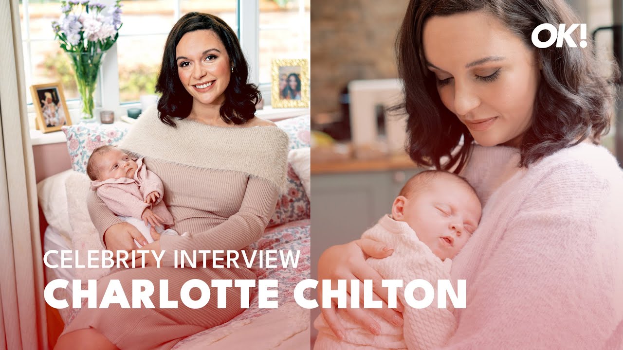 Traitors' Charlotte Chilton introduces baby Penelope to OK! - YouTube