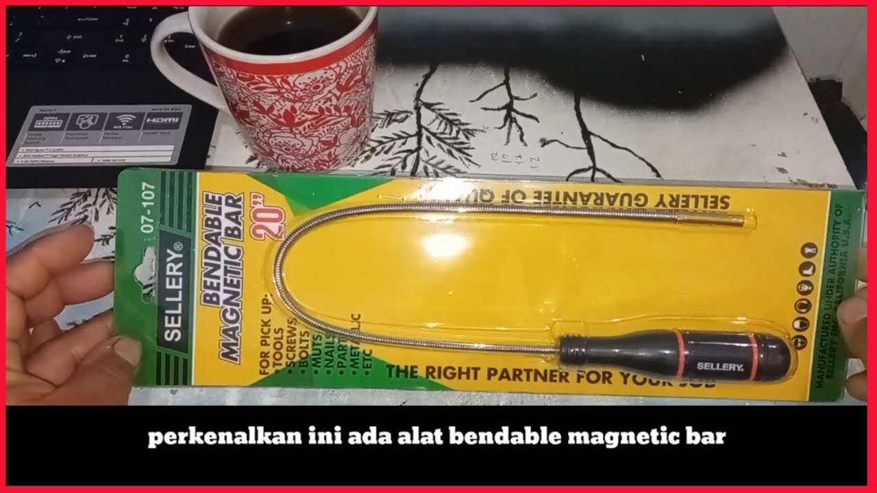 review obeng magnet bendable magnetic bar dan cara penggunaannya. - YouTube