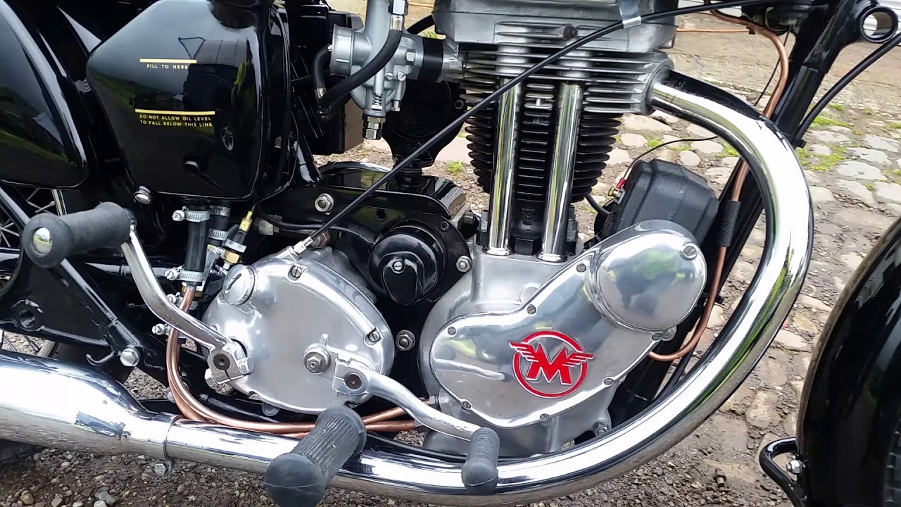 Matchless G3LS fully restored. - YouTube