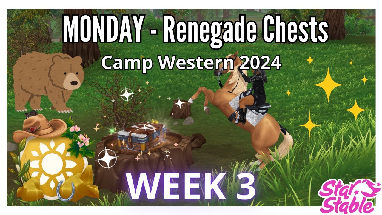 🤠SSO | Renegade Chest Locations🔸WEEK 3, MONDAY🔸Camp Western 2024 - YouTube