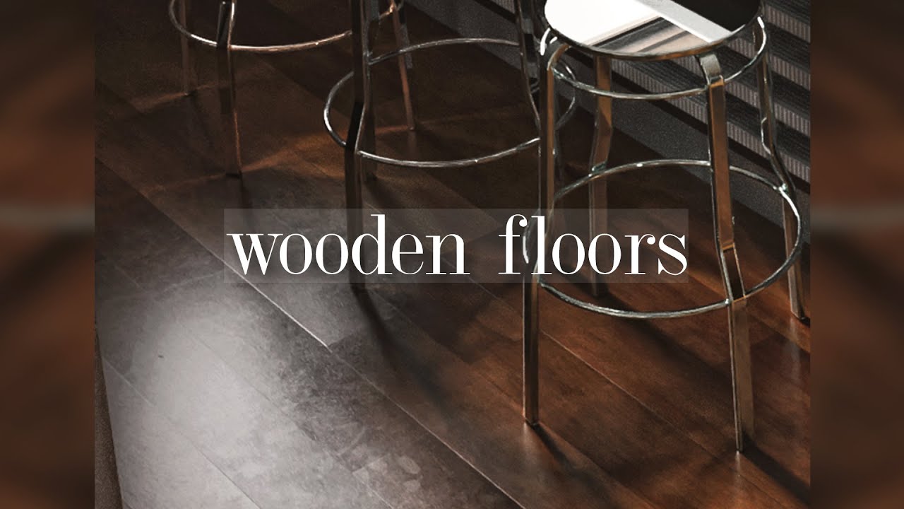 wooden floor experiments | Keyshot - YouTube