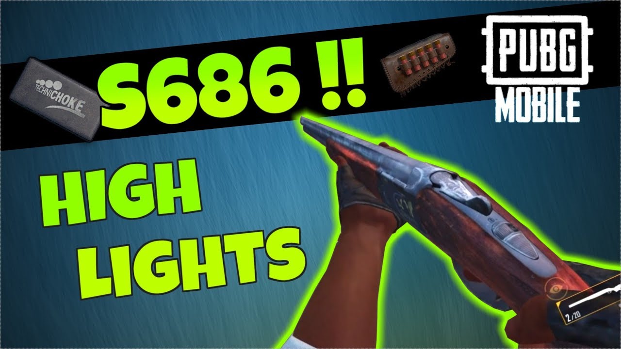 [PUBG MOBILE] S686 キル集 / S686 Shotgun Kill Highlights - YouTube