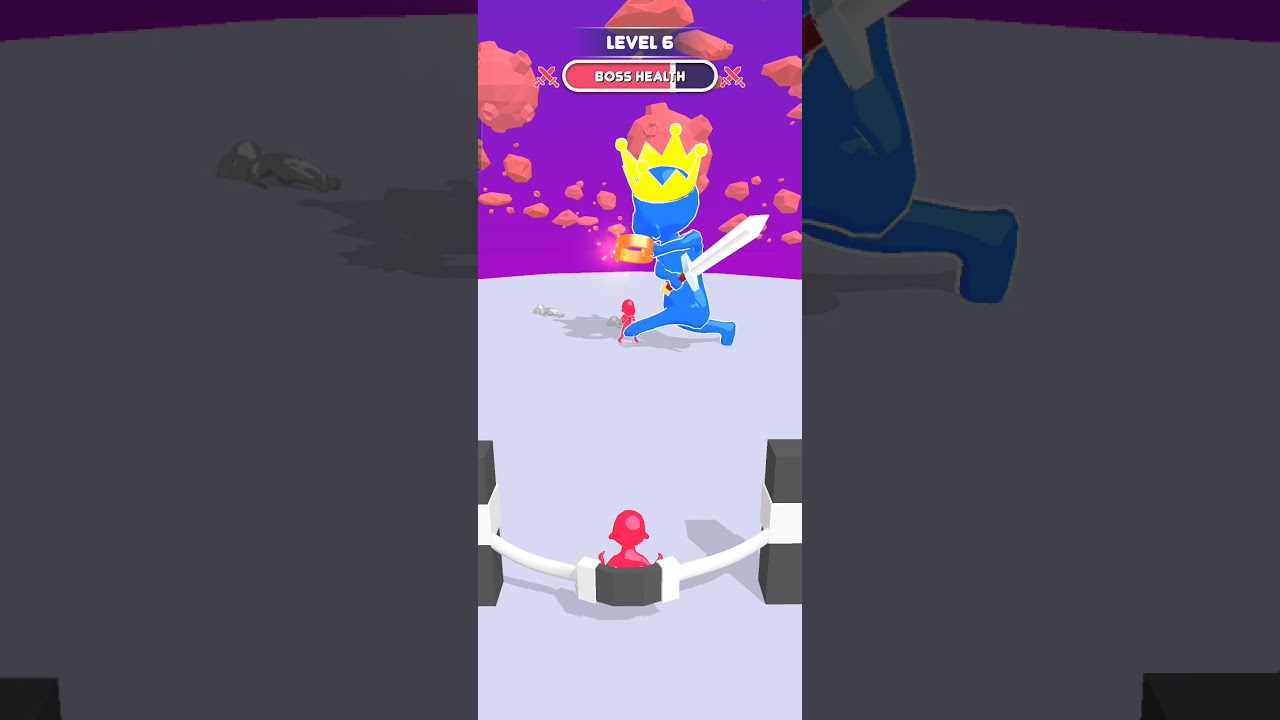 Sling Fight 3D 🥊🥊Very Relaxing Gameplay Android, Ios(Level 6)#shorts ...