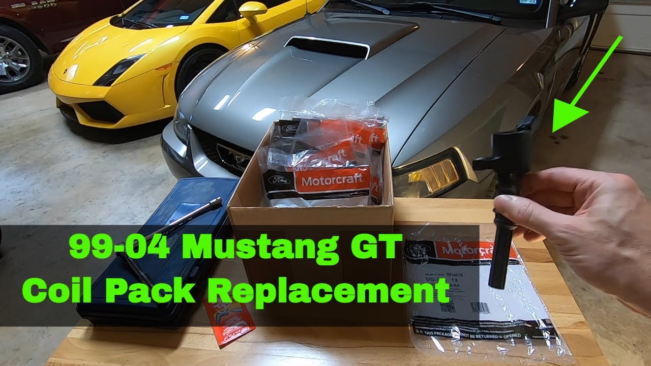 Coil Pack Install for 99-04 Mustang GT without removing fuel rails-Easy ...